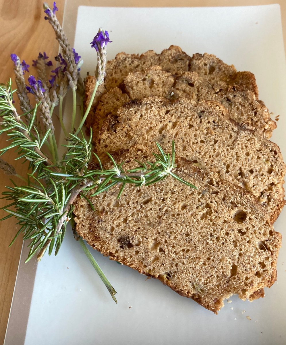 BEST Vegan Banana-Apple Bread | Enchanted Seashells by Princess Rosebud